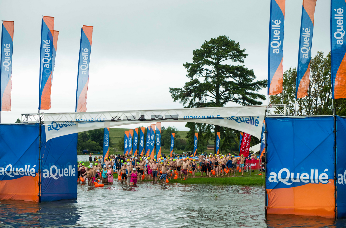 Catch all the race day action. – aQuellé Midmar Mile
