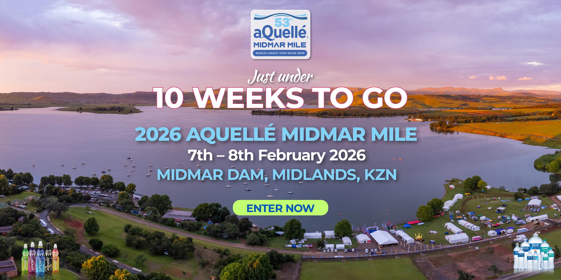 Midmar Mile Open Water Swim Event 2026 – aQuellé Midmar Mile
