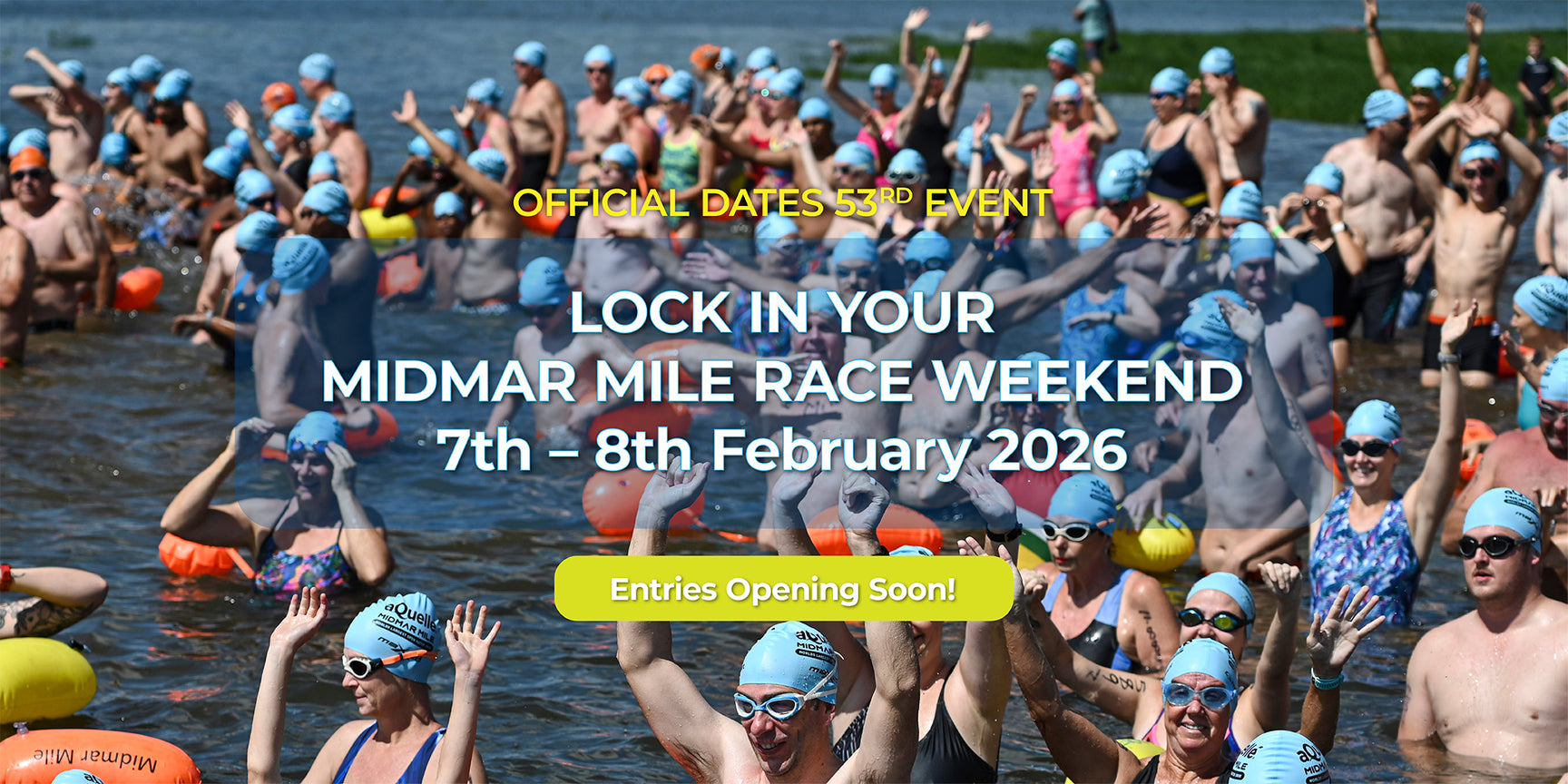 Midmar Mile Open Water Swim Event 2026 – aQuellé Midmar Mile